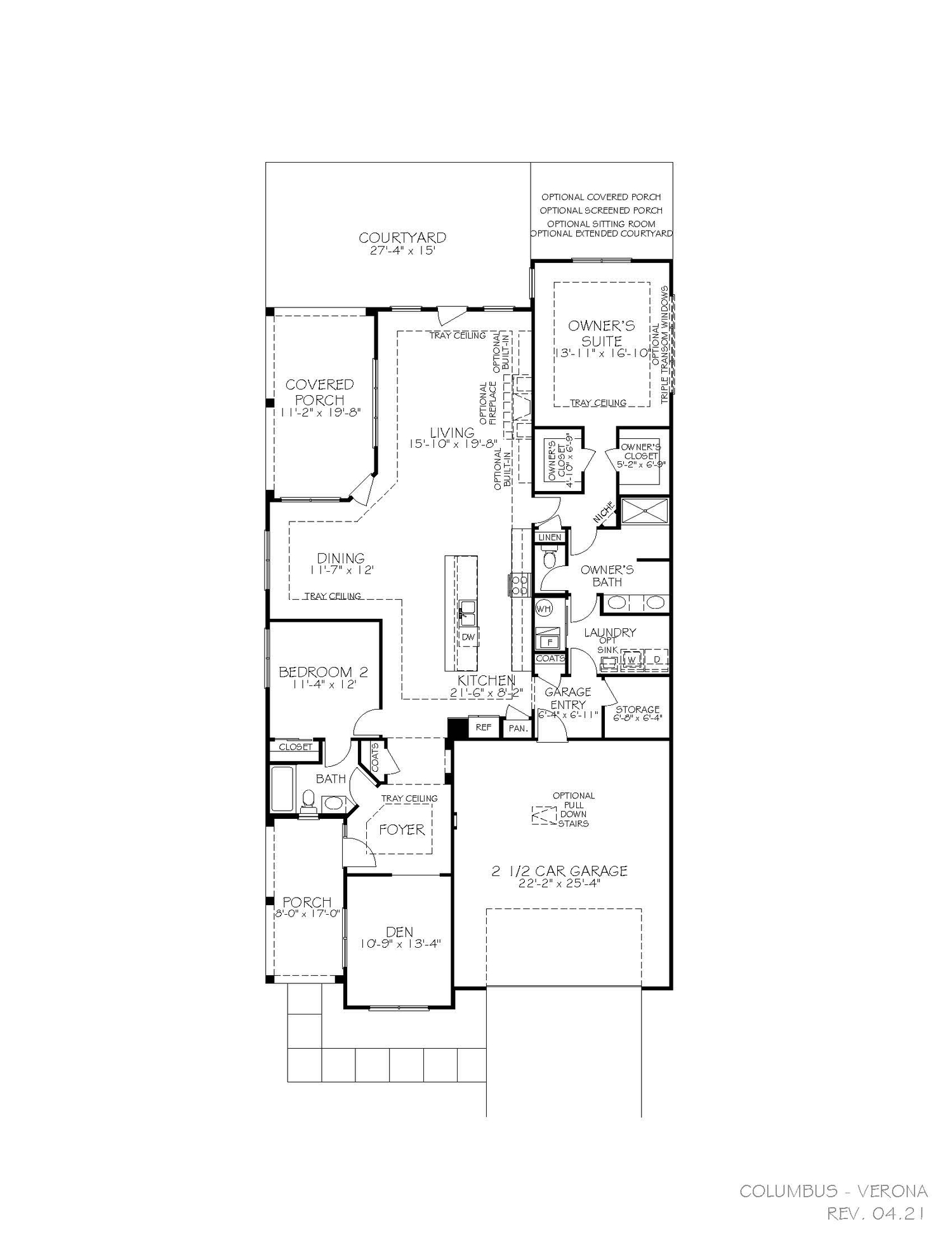 The Verona home model - New Leaf Homes
